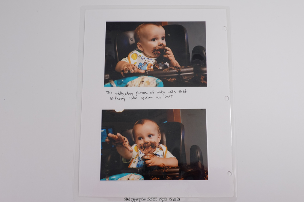 Laminated baby book page ideas- fun & cute! - Live Hoppy